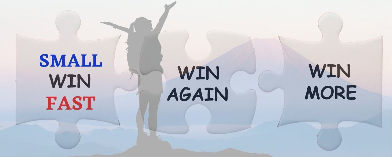 Get a Small Win Fast | The Brilliance Mine